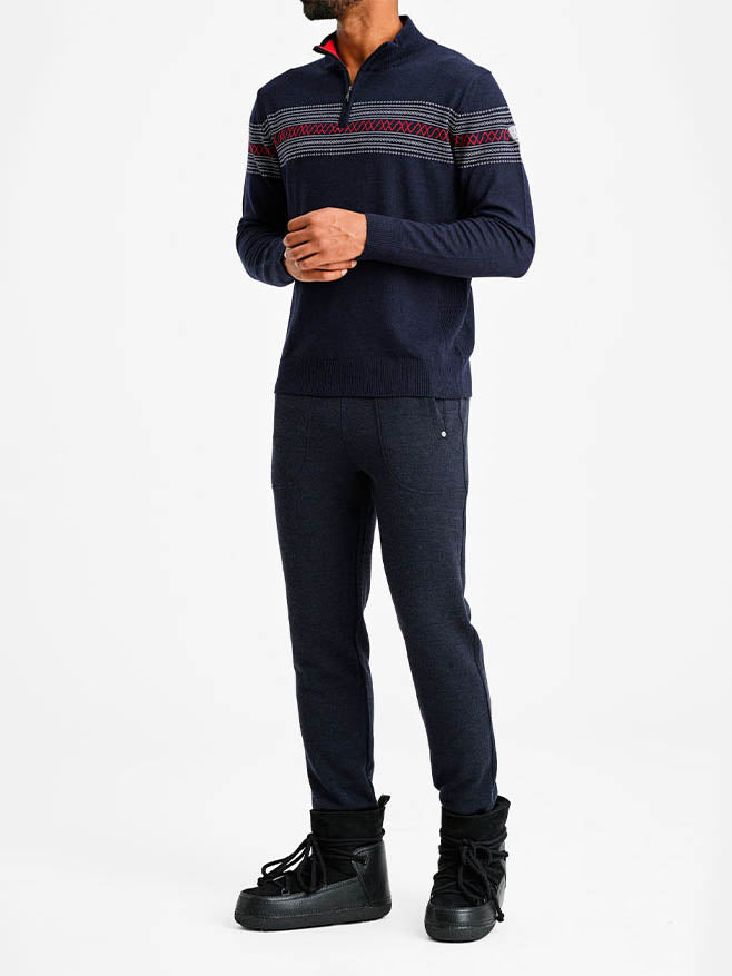 We Norwegians Signature 1/4 Zip Traditional Norwegian Sweater Merino ...